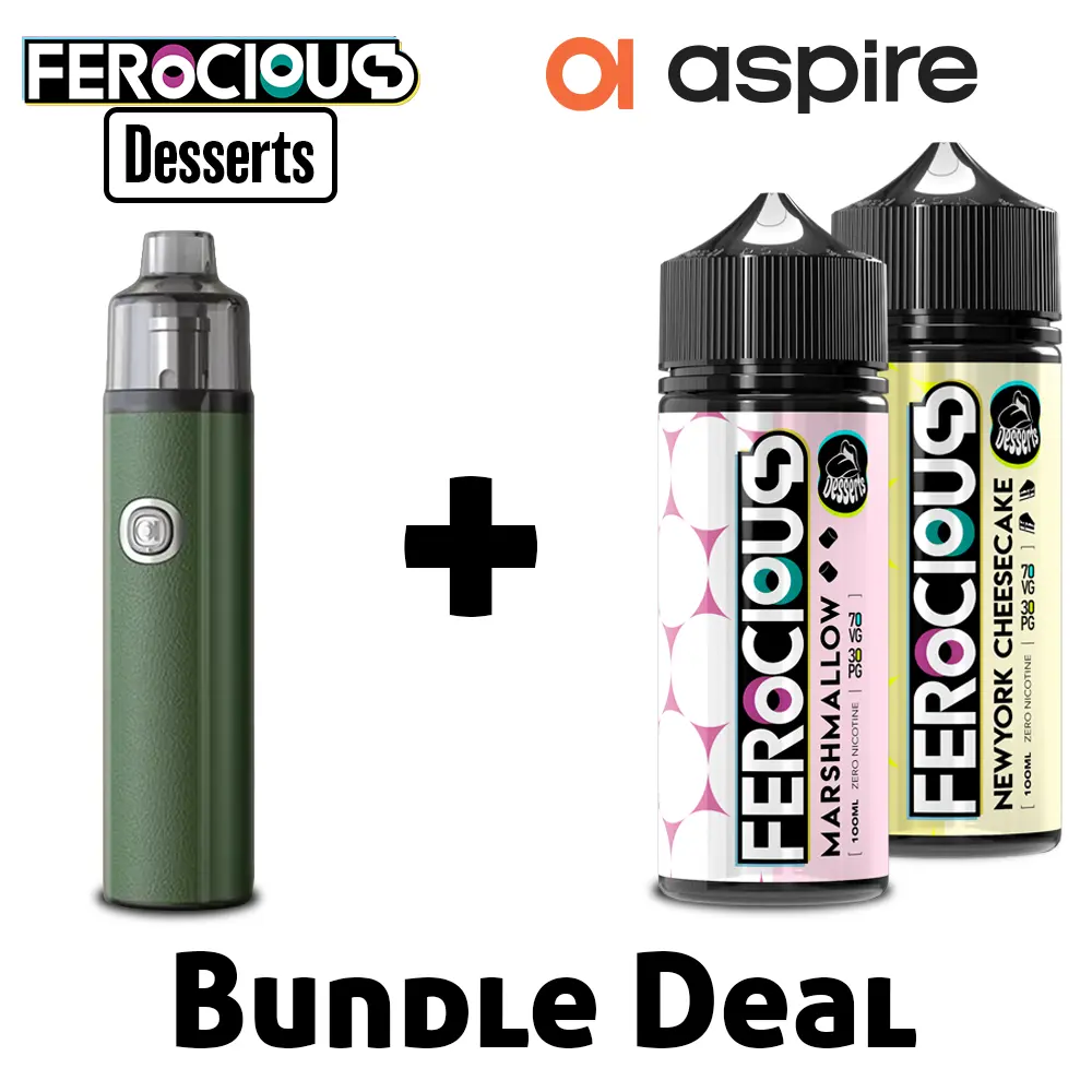 Aspire BP Stik & Ferocious Desserts Starter Kit Bundle - Free Delivery